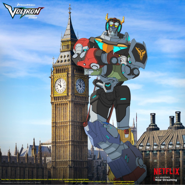 Voltron: Defender of the Universe – Lions and Pilots and Bots… Dot Com!
